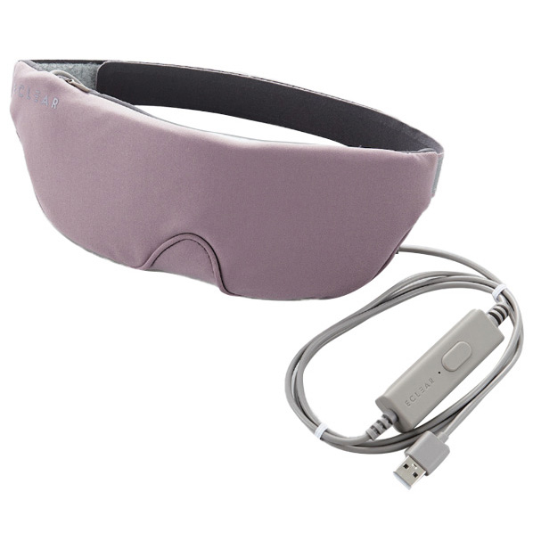 エレコム HCI-H01PN USBホットアイマスク ECLEAR iMask リラックスモーヴ|エディオン公式通販