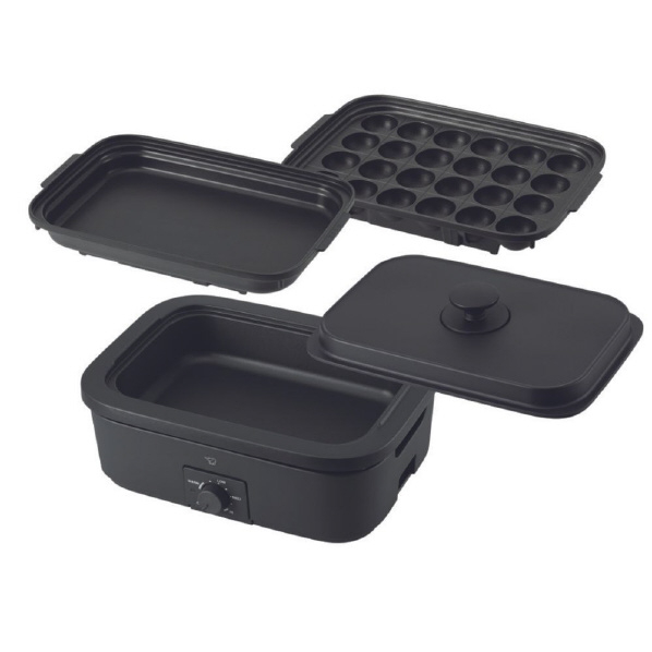 象印 EJ-DE30-BA デイリーコンパクトプレート ブラック|エディオン公式通販