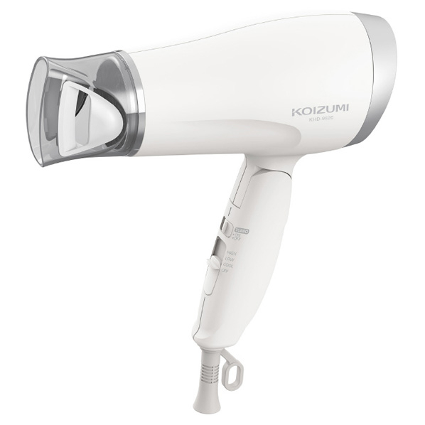 コイズミ KHD-9620/W マイナスイオンヘアドライヤー ホワイト|エディオン公式通販